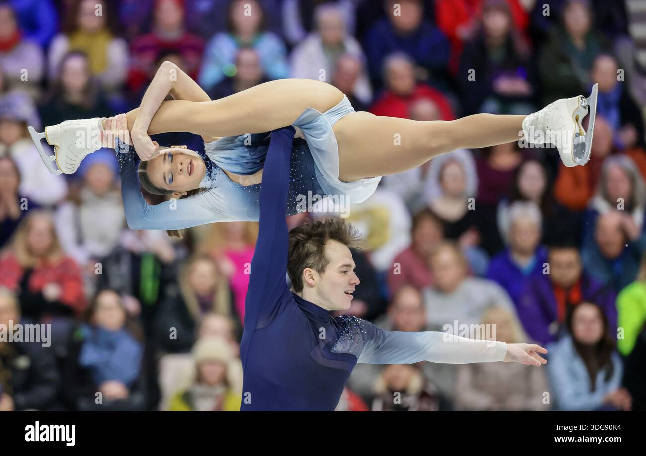 15th January 2026; Utilita Arena, Sheffield, Yorkshire, England; ISU ...