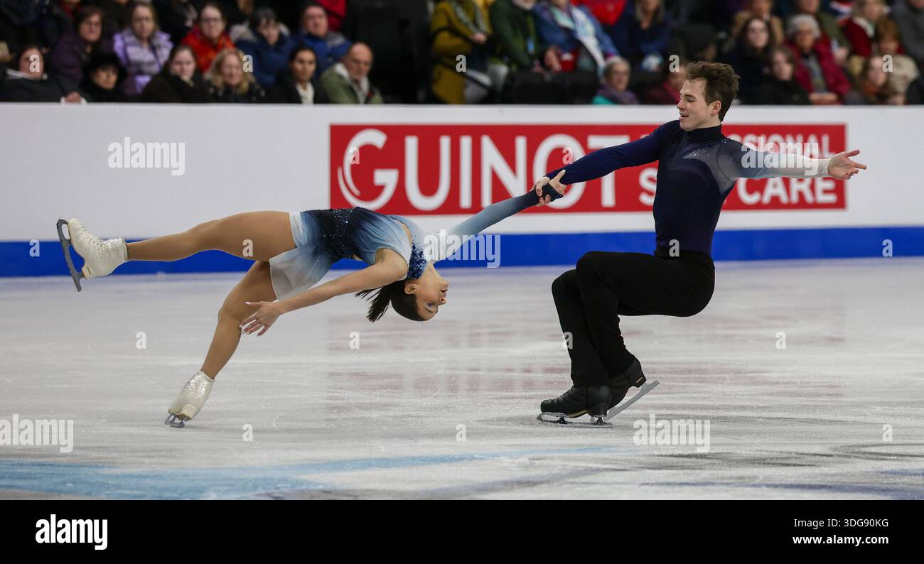 15th January 2026; Utilita Arena, Sheffield, Yorkshire, England; ISU ...