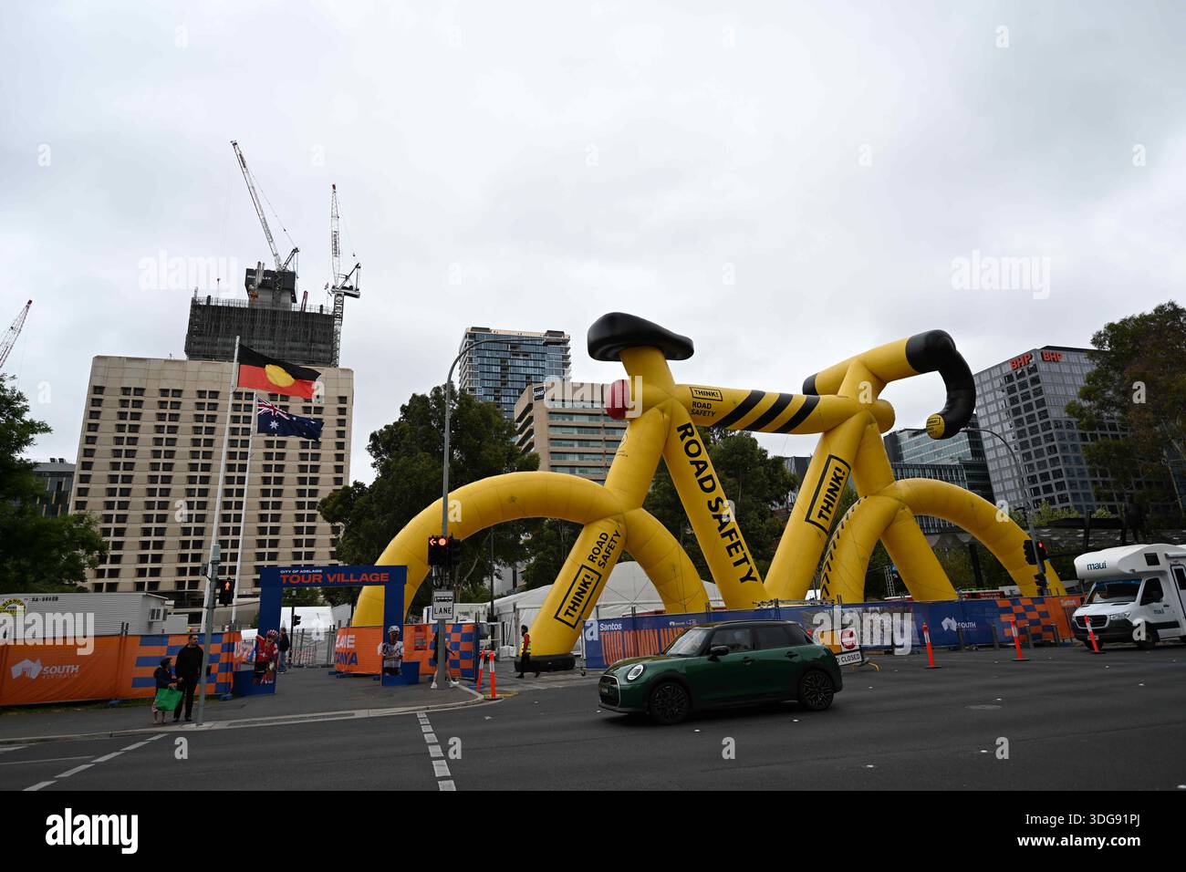 16-01-2026 Vigilia Tour Down Under 2026; Adelaide Stock Photo - Alamy