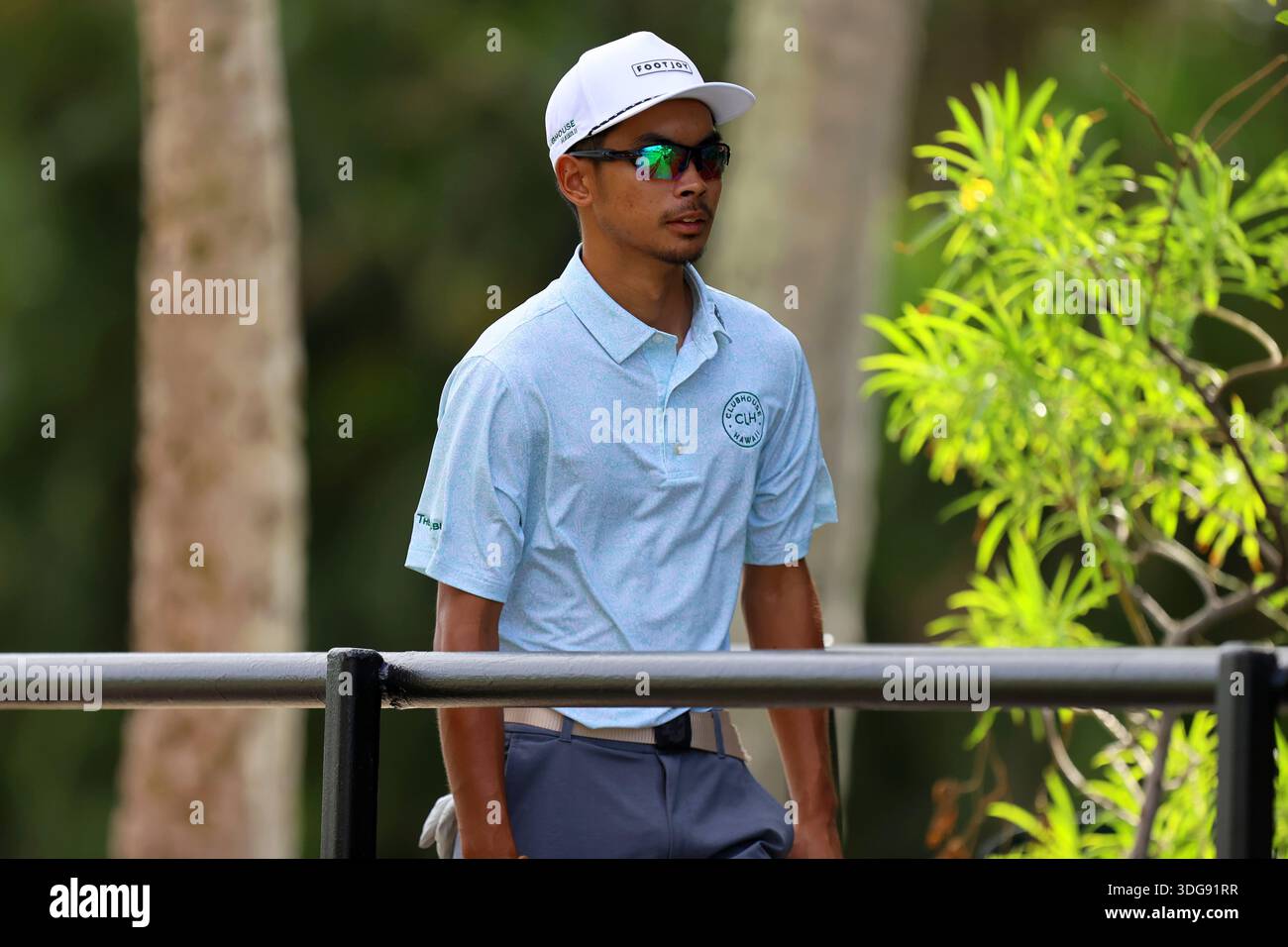 January 15, 2026 - Anson Cabello walks to the 2nd tee during the First ...