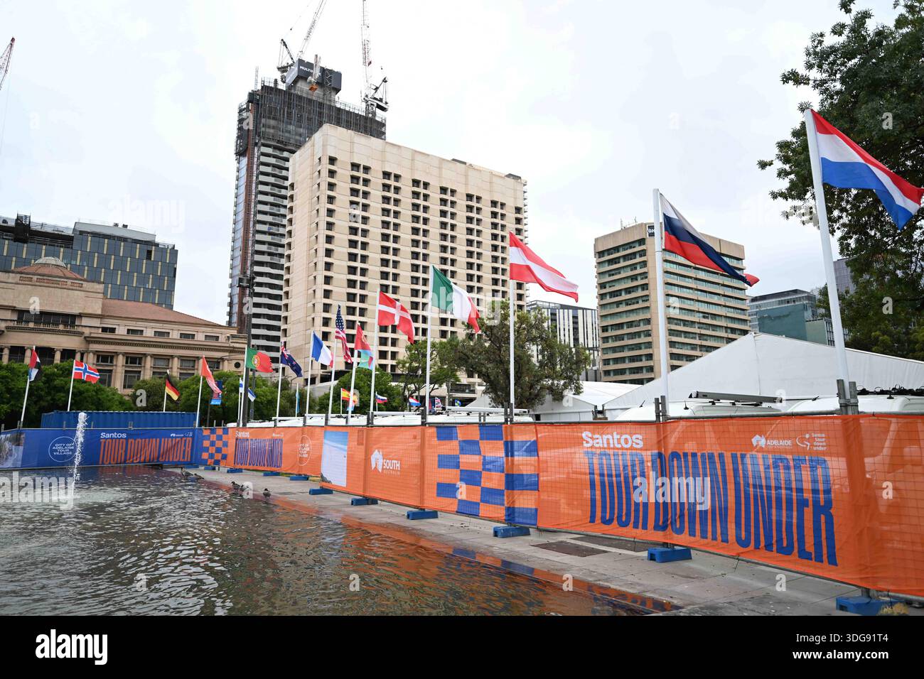 16-01-2026 Vigilia Tour Down Under 2026; Adelaide Stock Photo - Alamy
