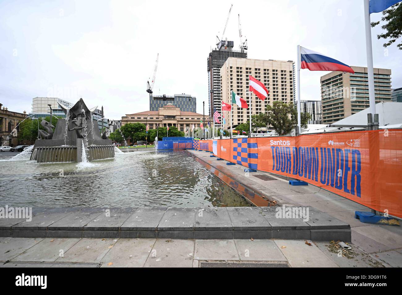 16-01-2026 Vigilia Tour Down Under 2026; Adelaide Stock Photo - Alamy
