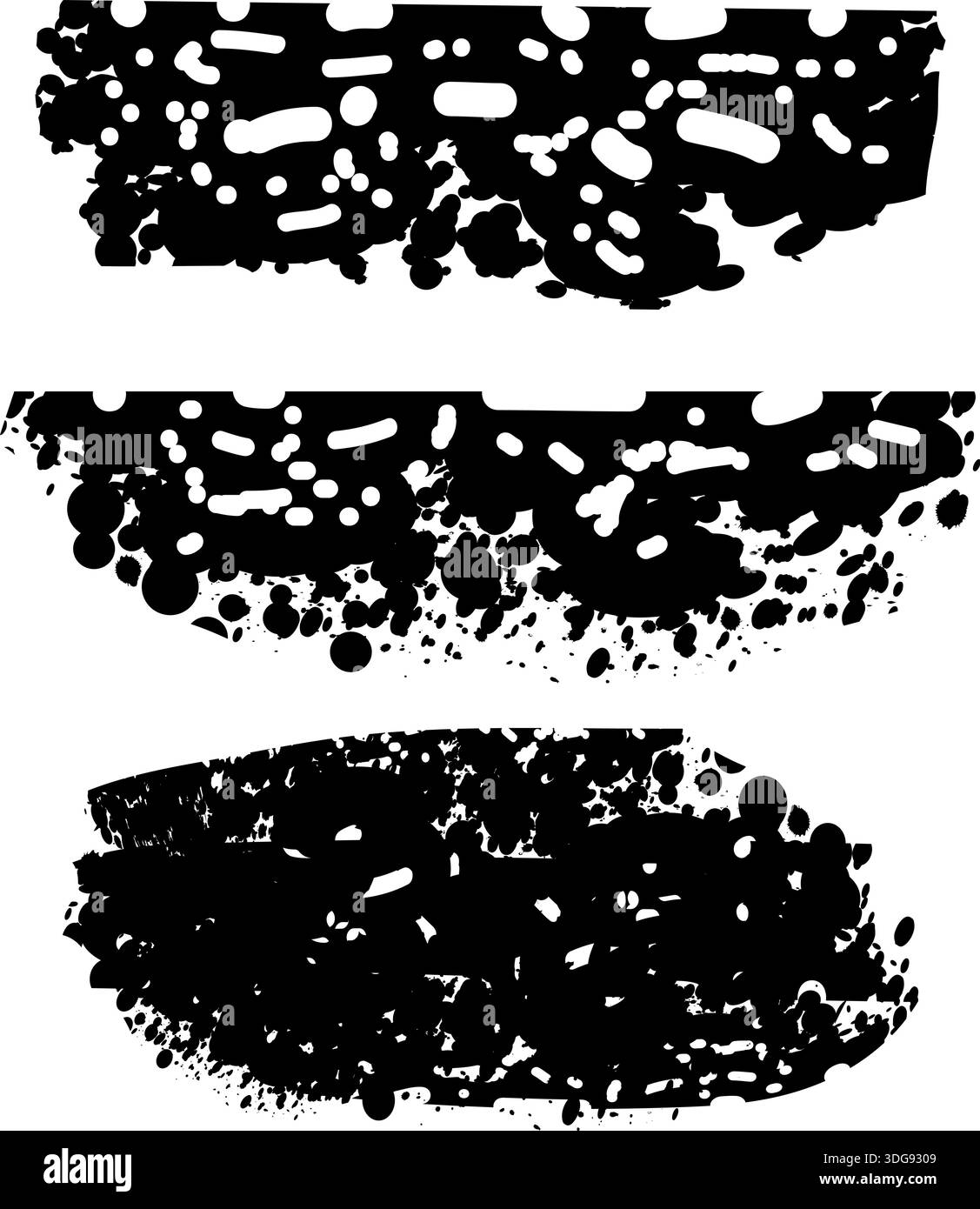 White distressed collage texture torn Black and White Stock Photos ...