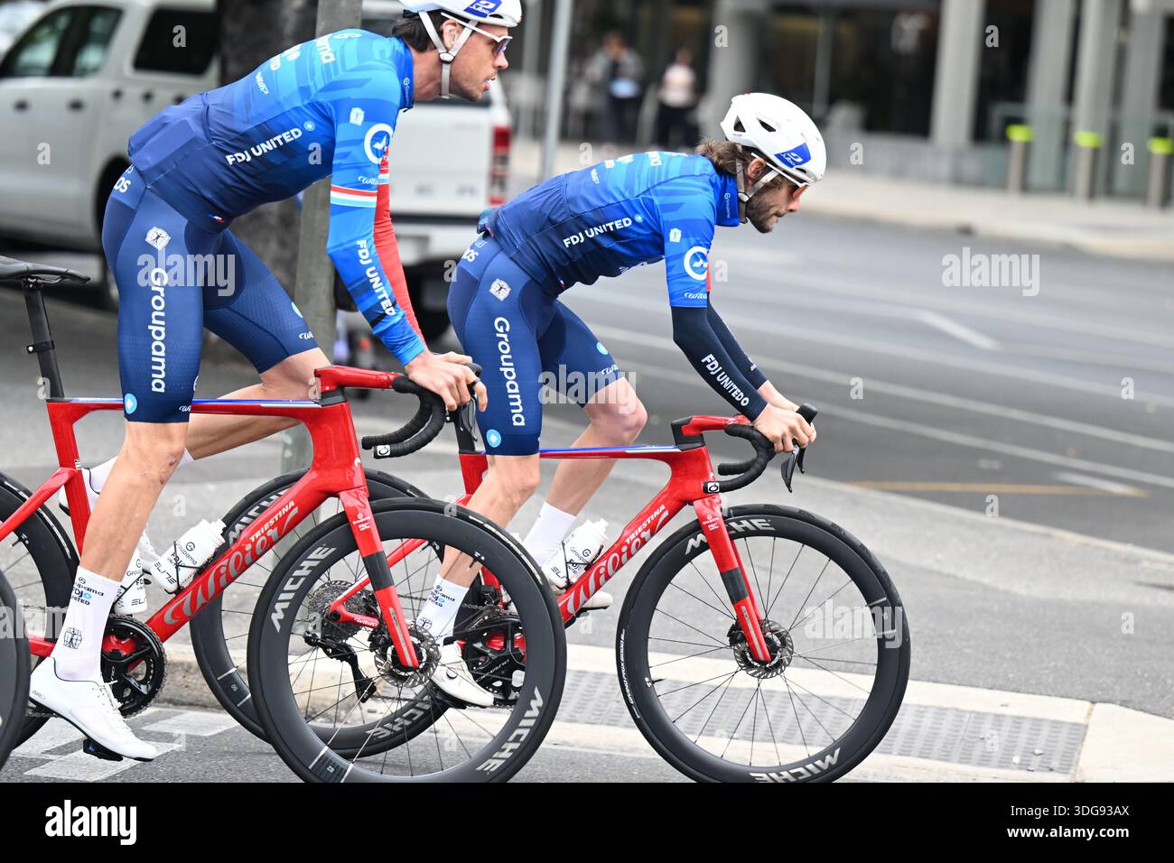 16-01-2026 Vigilia Tour Down Under 2026; 2026, Groupama - Fdj United ...