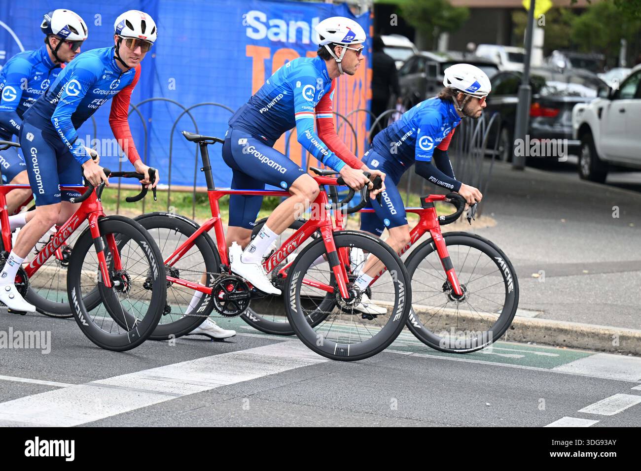 16-01-2026 Vigilia Tour Down Under 2026; 2026, Groupama - Fdj United ...