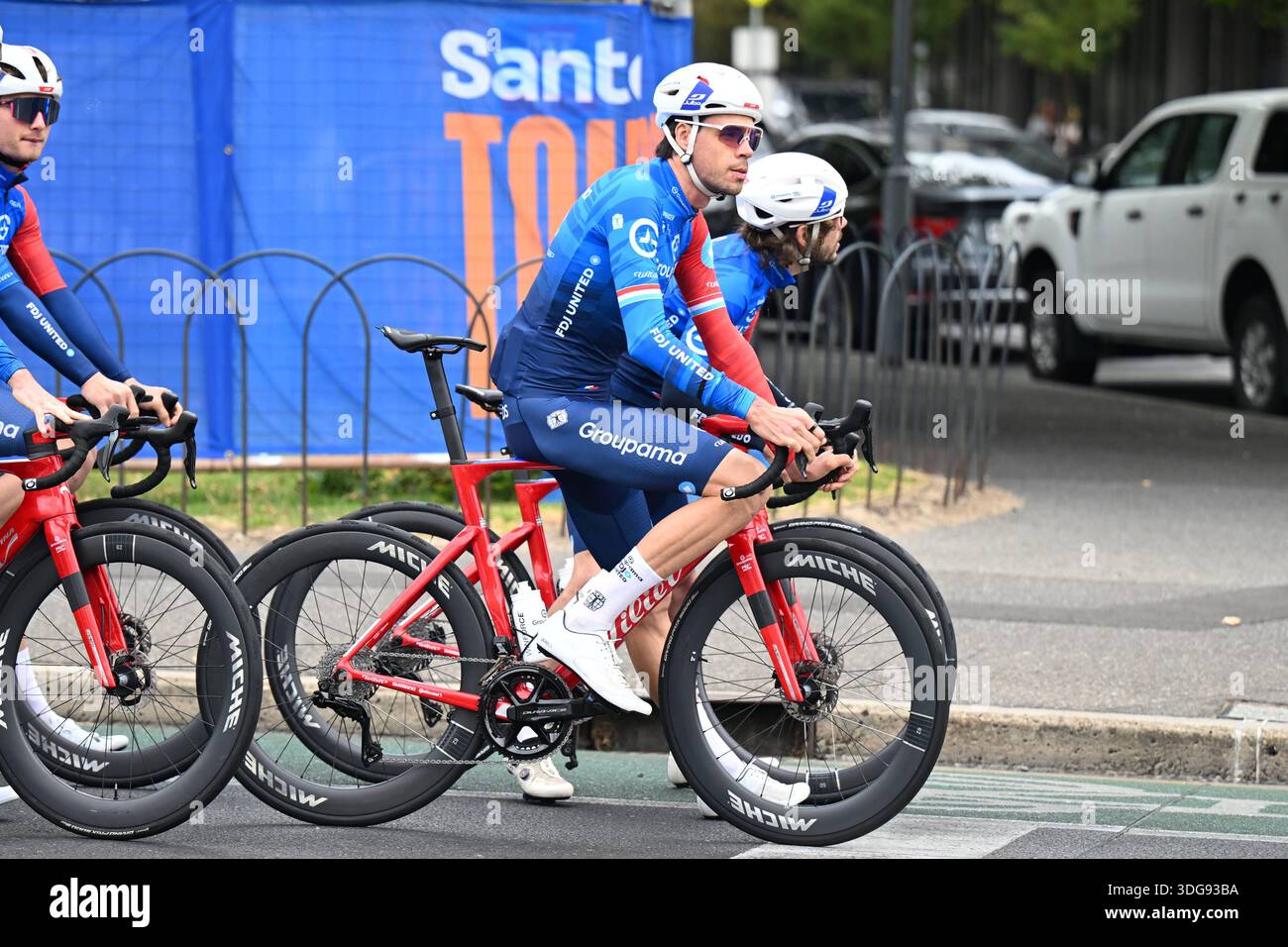 16-01-2026 Vigilia Tour Down Under 2026; 2026, Groupama - Fdj United ...