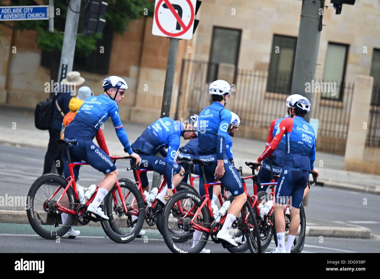 16-01-2026 Vigilia Tour Down Under 2026; 2026, Groupama - Fdj United ...