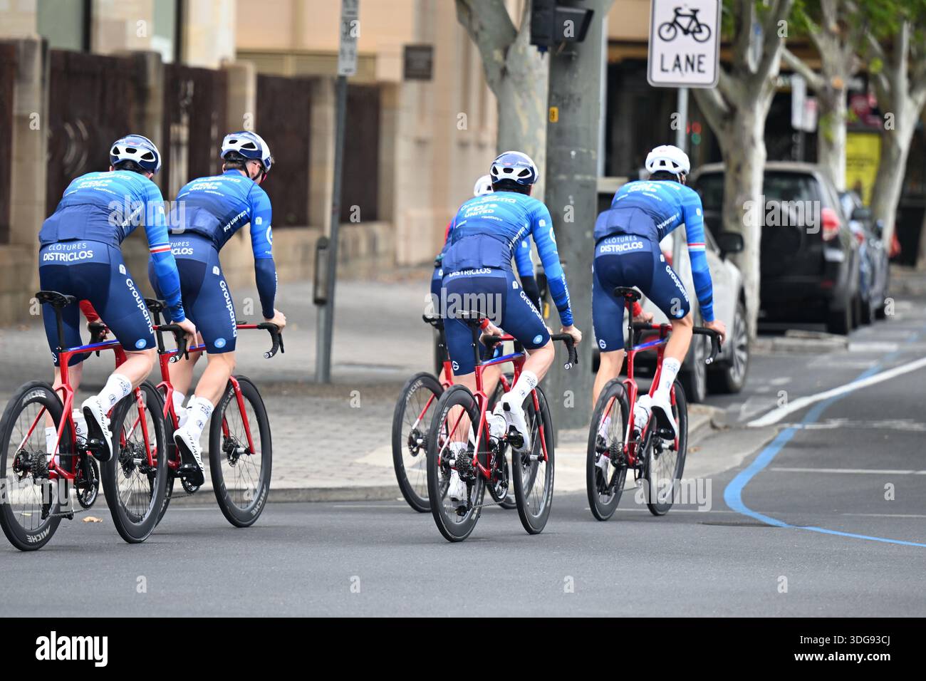 16-01-2026 Vigilia Tour Down Under 2026; 2026, Groupama - Fdj United ...