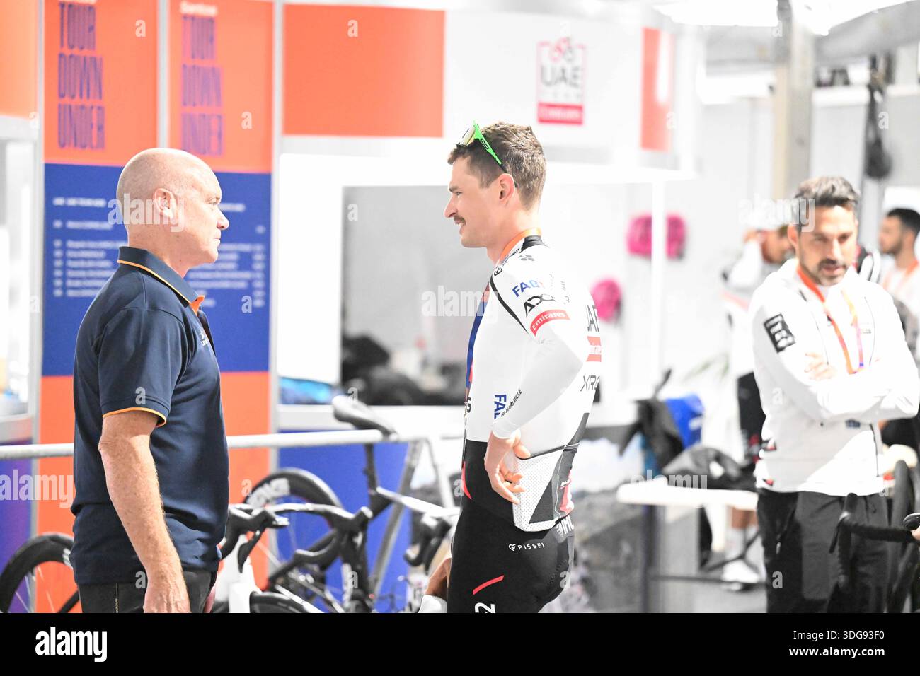 16-01-2026 Vigilia Tour Down Under 2026; 2026, Uae Emirates - Xrg; Vine ...