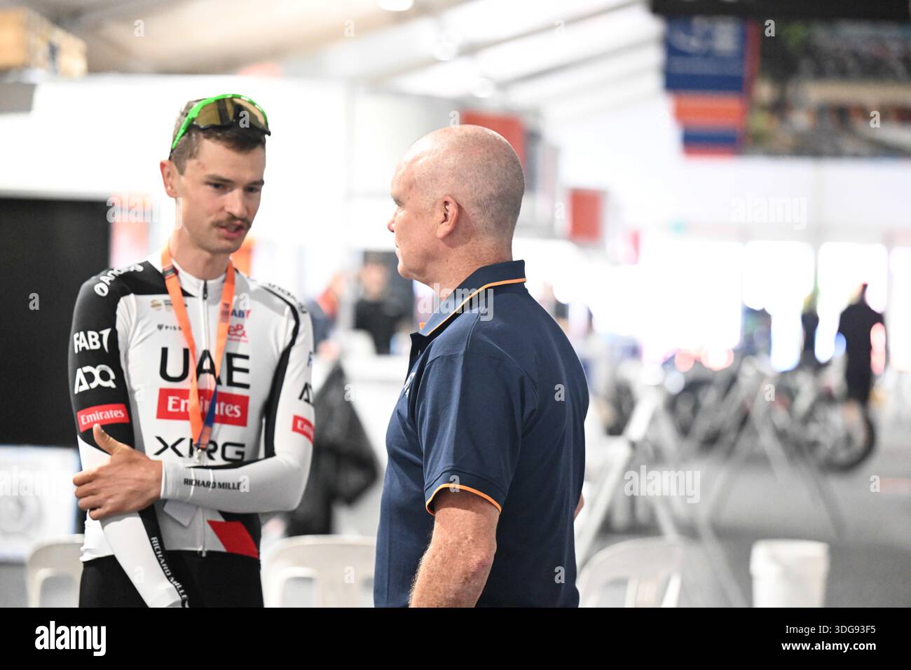 16-01-2026 Vigilia Tour Down Under 2026; 2026, Uae Emirates - Xrg; Vine ...