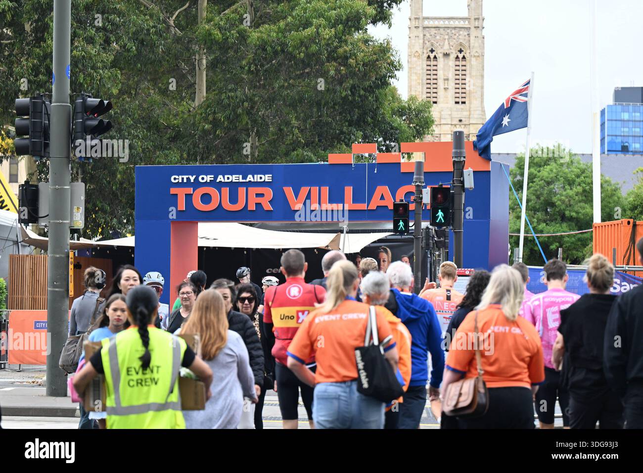 16-01-2026 Vigilia Tour Down Under 2026; Adelaide Stock Photo - Alamy