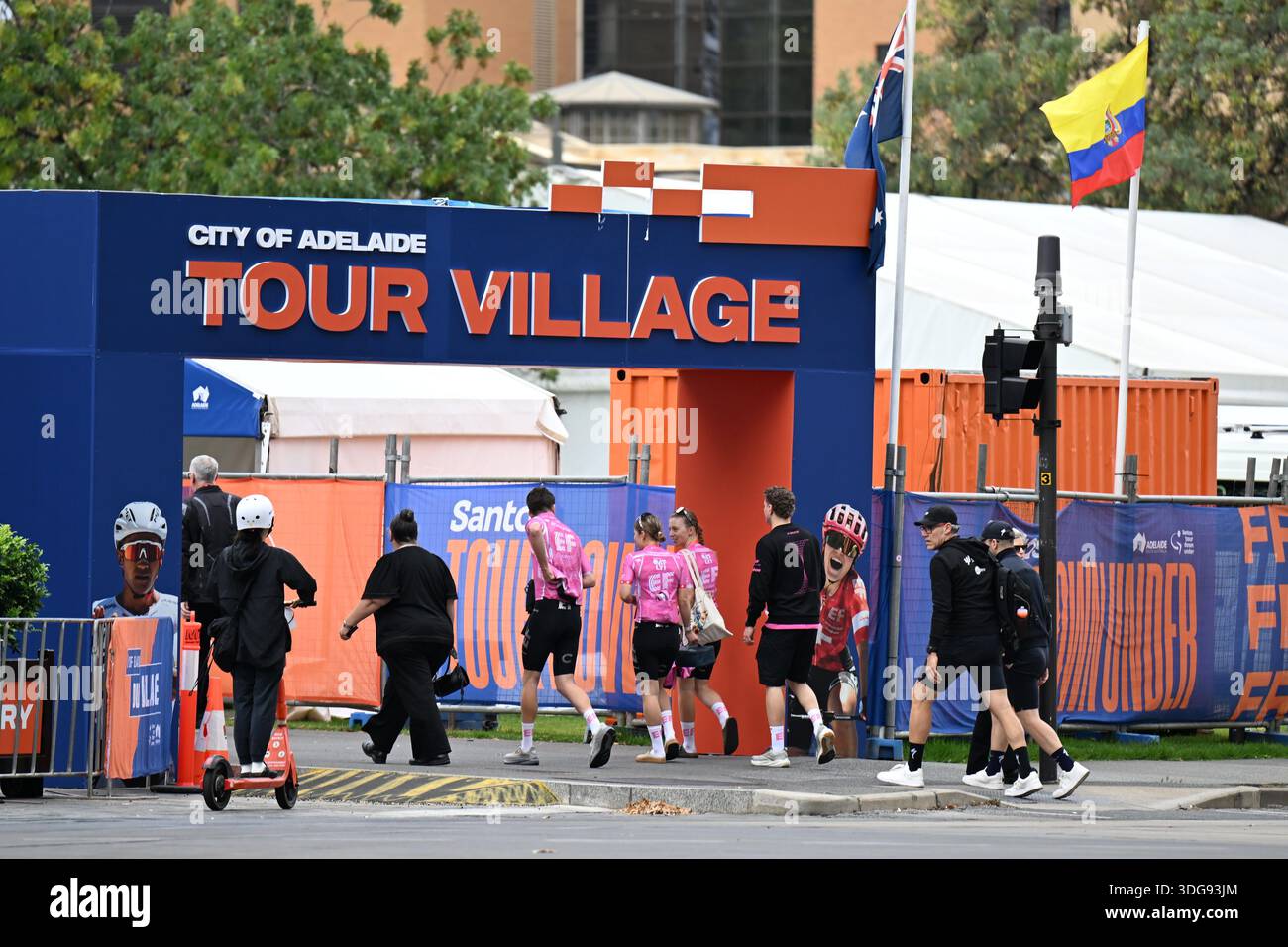16-01-2026 Vigilia Tour Down Under 2026; Adelaide Stock Photo - Alamy