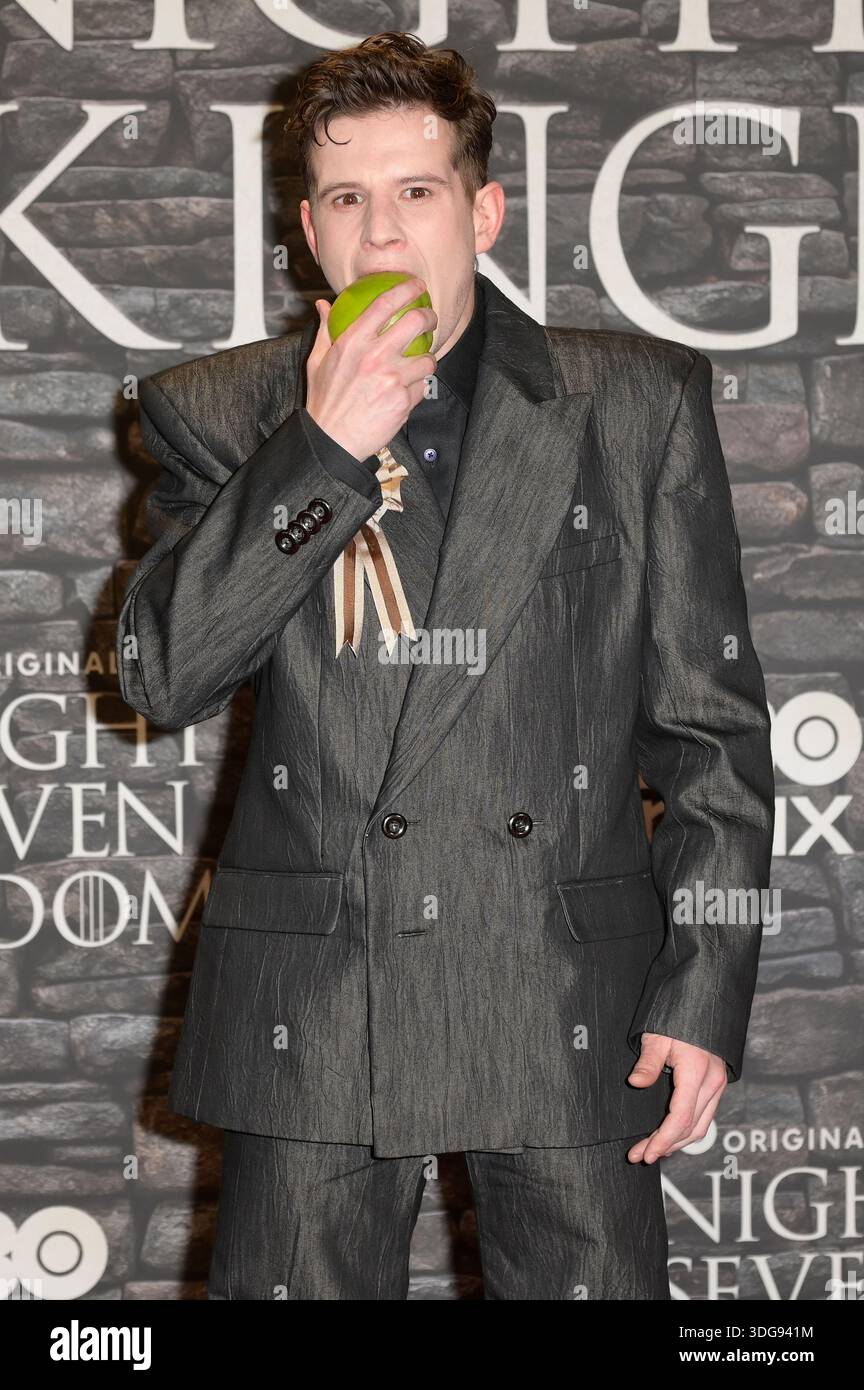 Shaun Thomas attends the red carpet of HBOMax series A knight of the ...