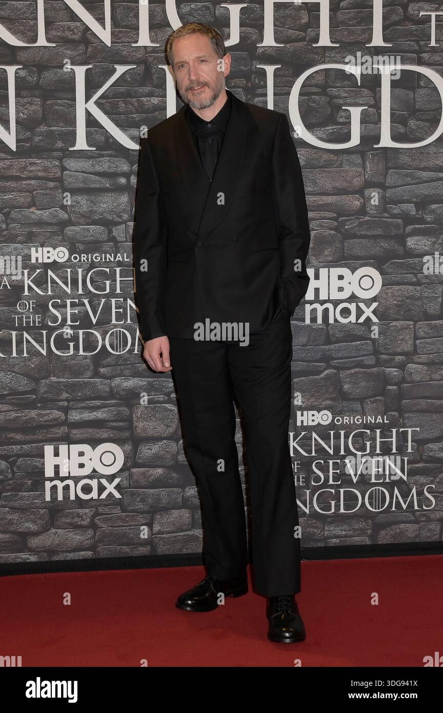 Bertie Carvel attends the red carpet of HBOMax series A knight of the ...