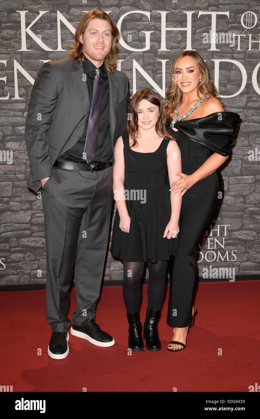 Rome, Italy. 15th Jan, 2026. Peter Claffey (l), Holly McGinn (c) and ...