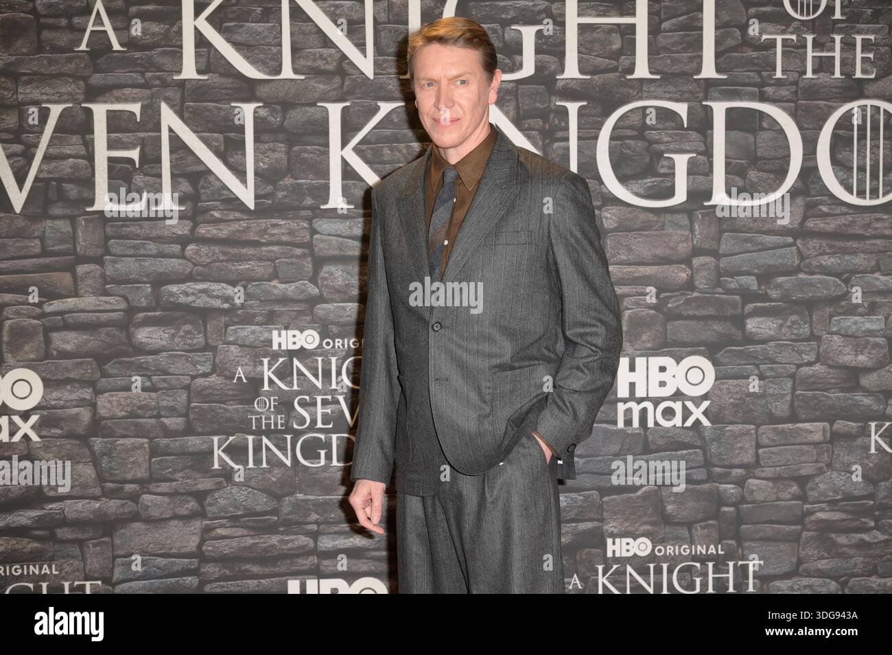 Sam Spruell attends the red carpet of HBOMax series A knight of the ...