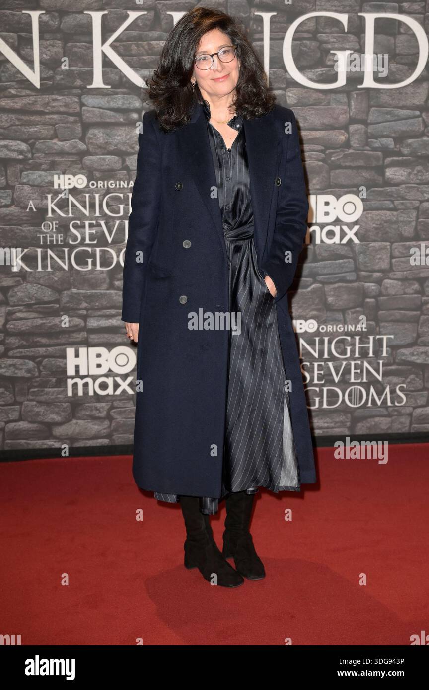 Laura Carafoli attends the red carpet of HBOMax series A knight of the ...