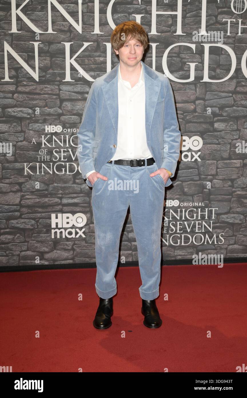 Ira Parker attends the red carpet of HBOMax series A knight of the ...
