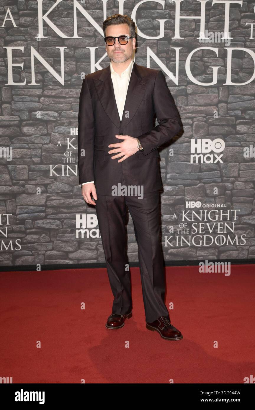 Rome, Italy. 15th Jan, 2026. Daniel Ings attends the red carpet of ...