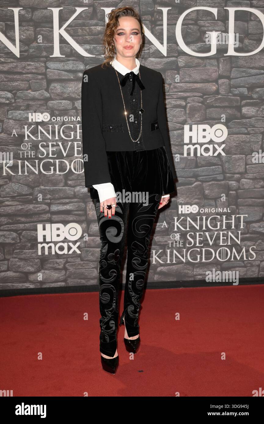 Betarice Grannò attends the red carpet of HBOMax series A knight of the ...
