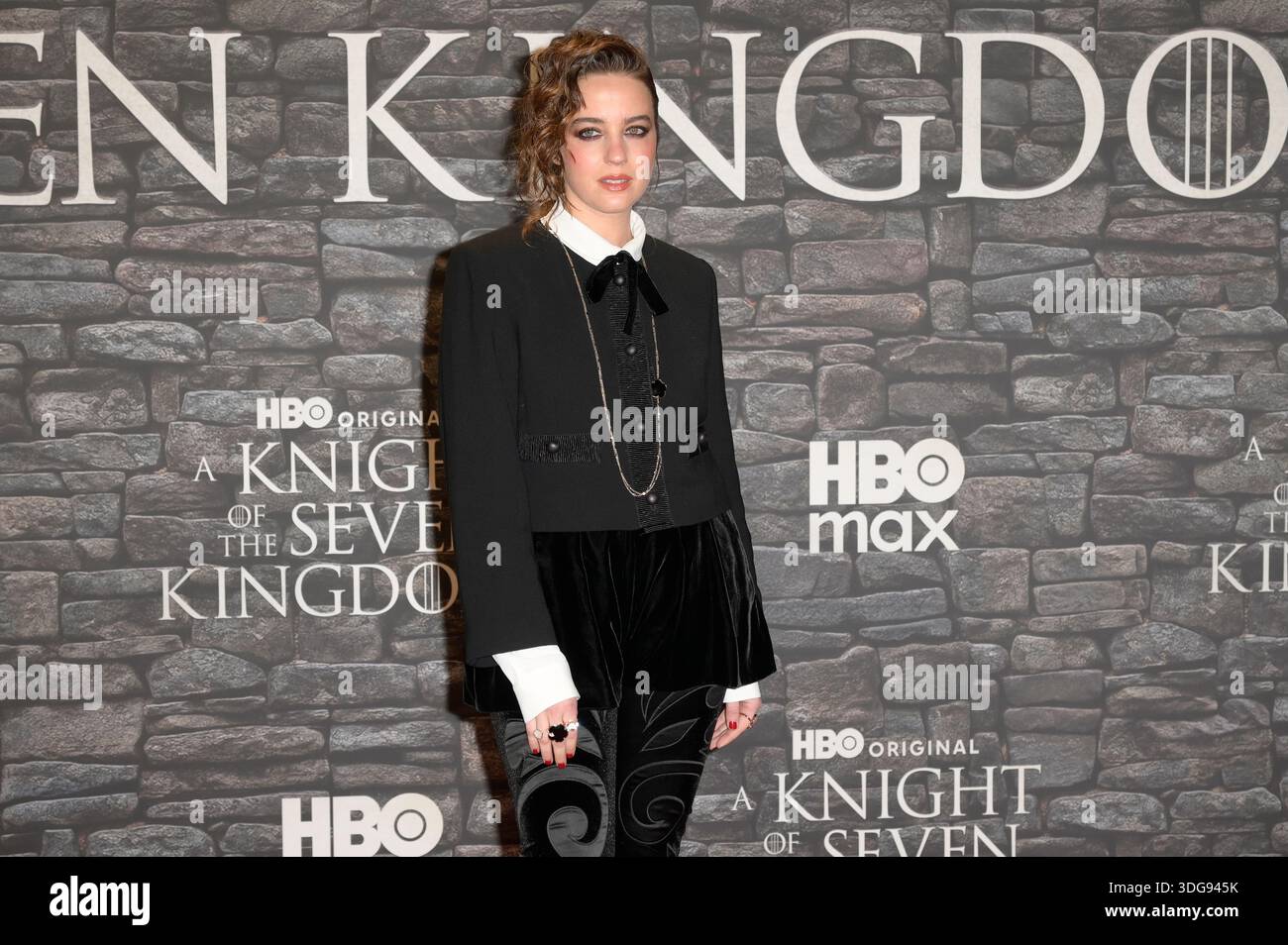 Betarice Grannò attends the red carpet of HBOMax series A knight of the ...