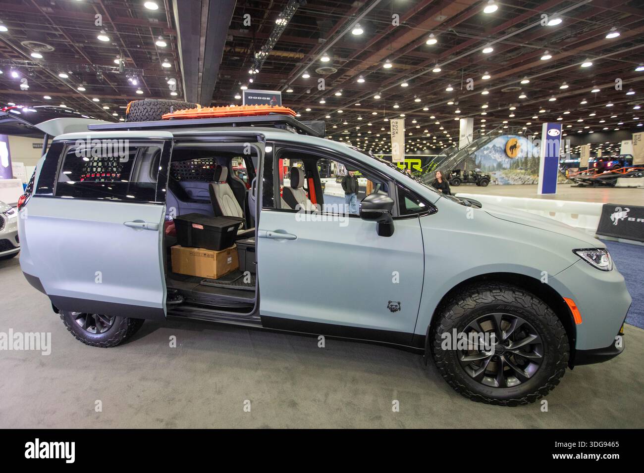 Detroit, Michigan USA - 15 January 2026 - The Chrysler Grizzly Peak ...