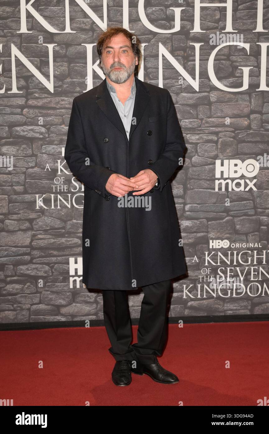 Stefano Mordini attends the red carpet of HBOMax series A knight of the ...