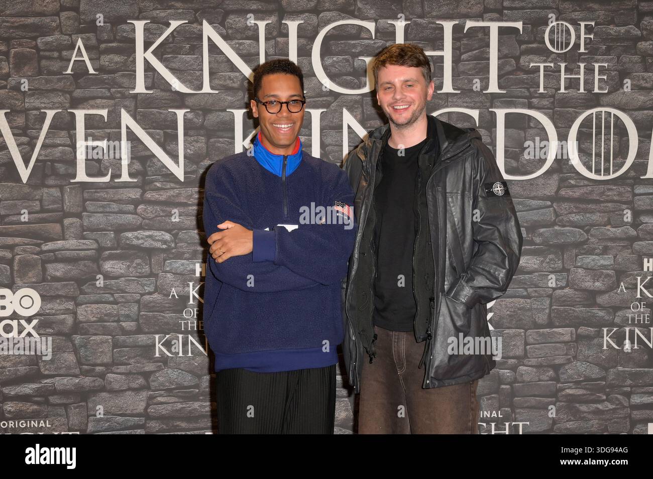 Mickey Down (l) and Konrad Kay (r) attend the red carpet of HBOMax ...