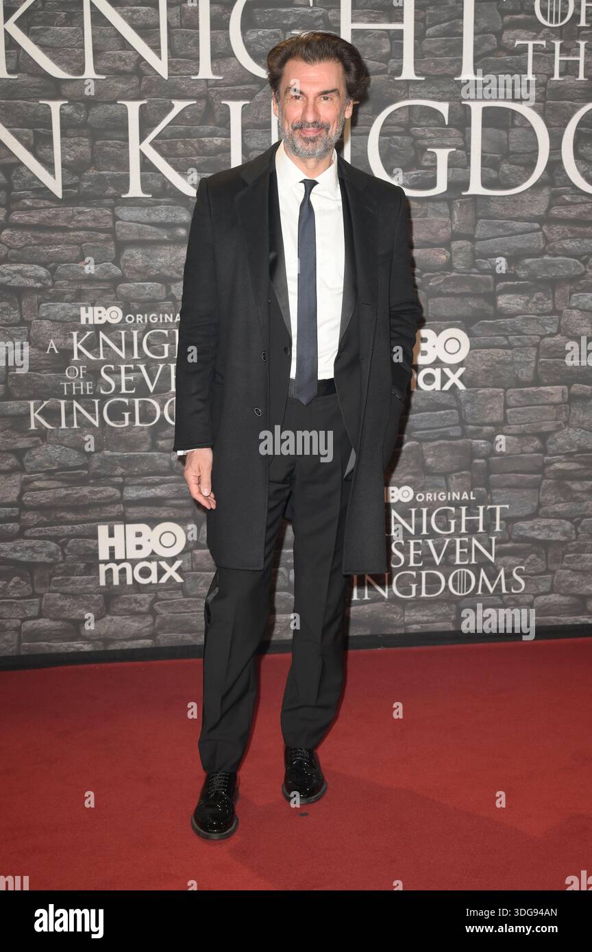 Fabrizio Gifuni attends the red carpet of HBOMax series A knight of the ...