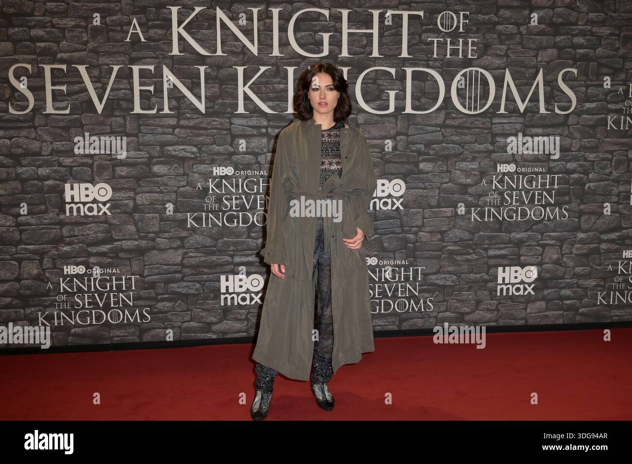 Romana Maggiora Vergaro attends the red carpet of HBOMax series A ...