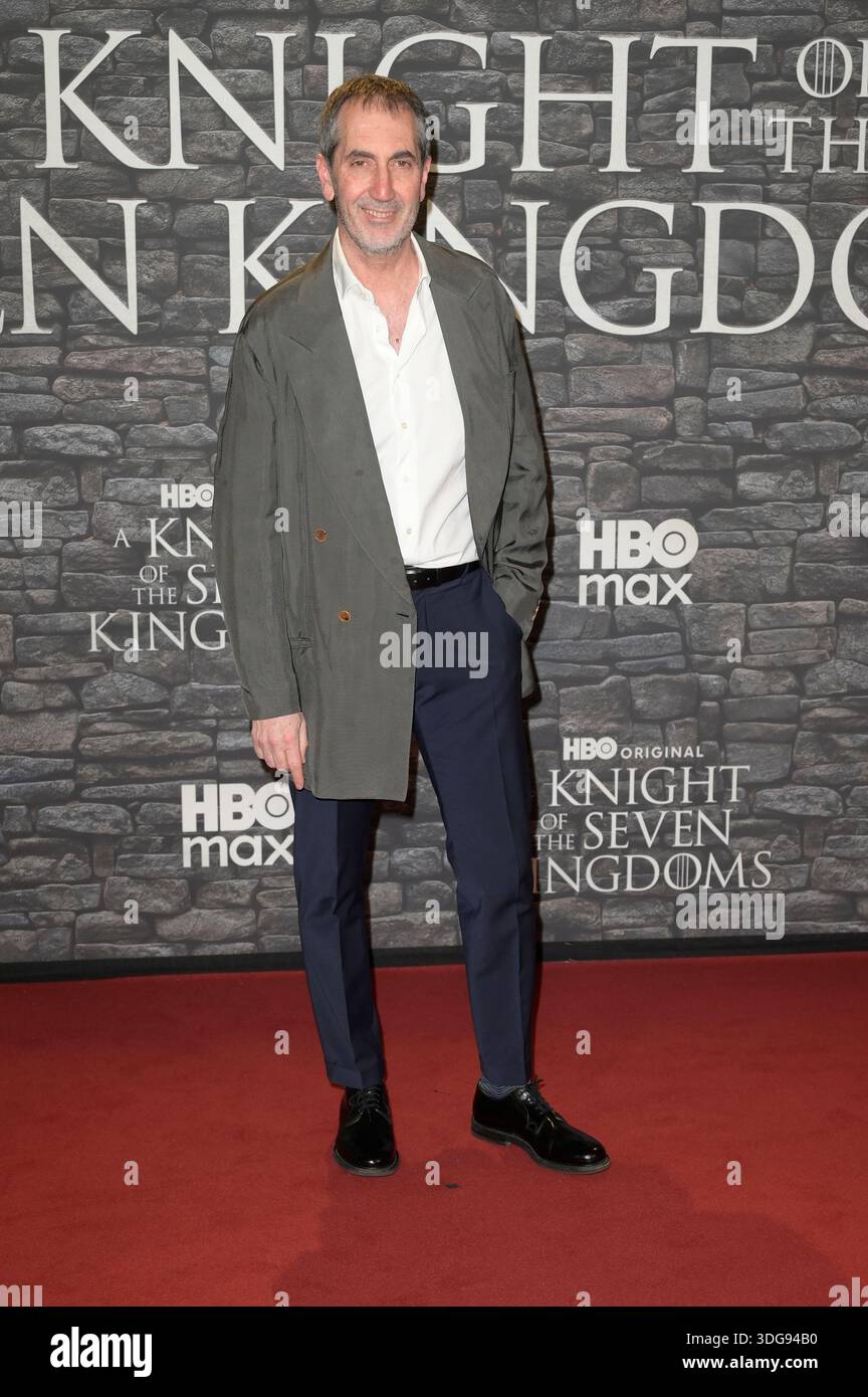 Paolo Calabresi attends the red carpet of HBOMax series A knight of the ...