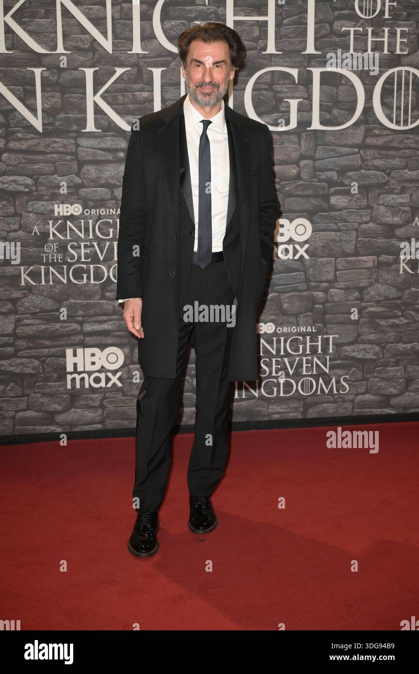 Fabrizio Gifuni attends the red carpet of HBOMax series A knight of the ...