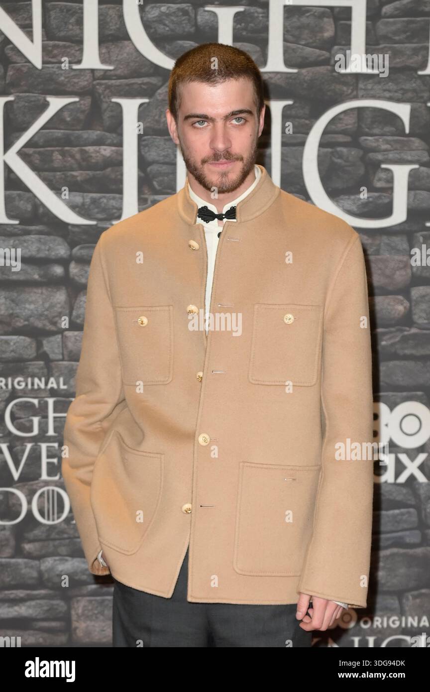 Lorenzo Zurzolo attends the red carpet of HBOMax series A knight of the ...