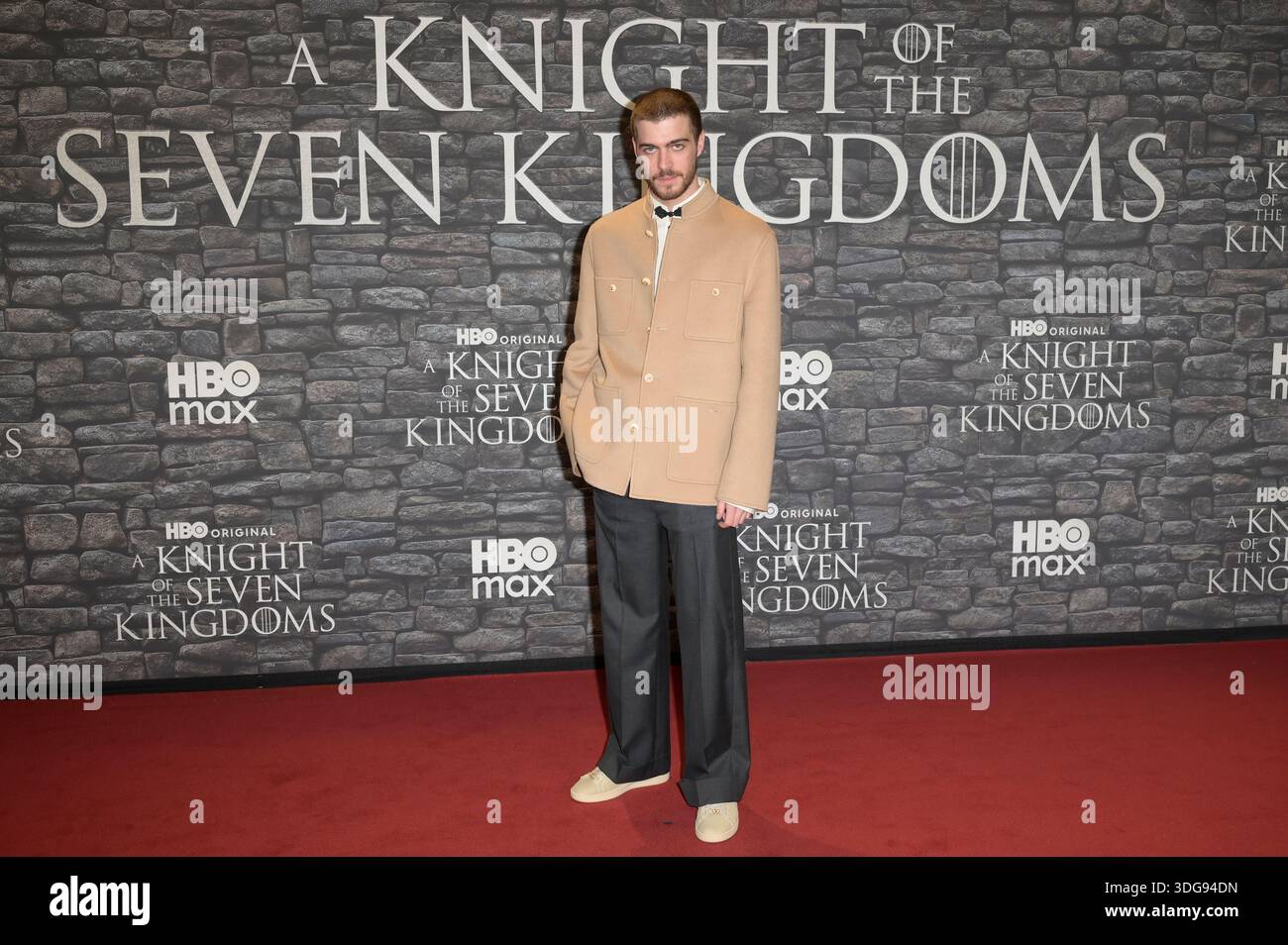 Lorenzo Zurzolo attends the red carpet of HBOMax series A knight of the ...