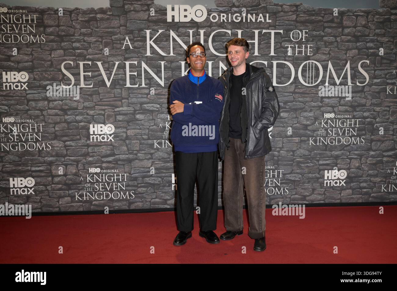 Mickey Down (l) and Konrad Kay (r) attend the red carpet of HBOMax ...
