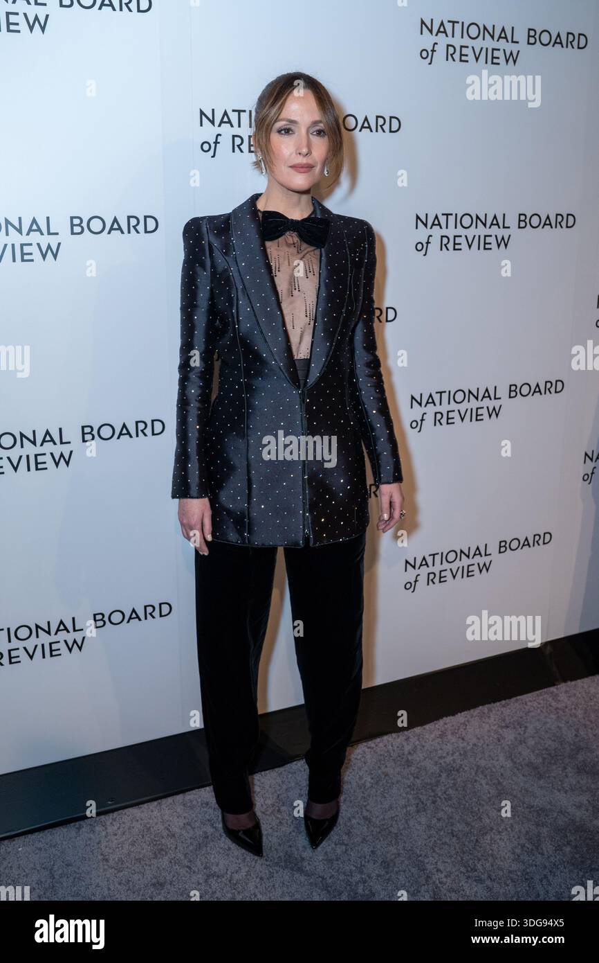 NEW YORK, NEW YORK - JANUARY 13: Rose Byrne attends the 2026 National ...