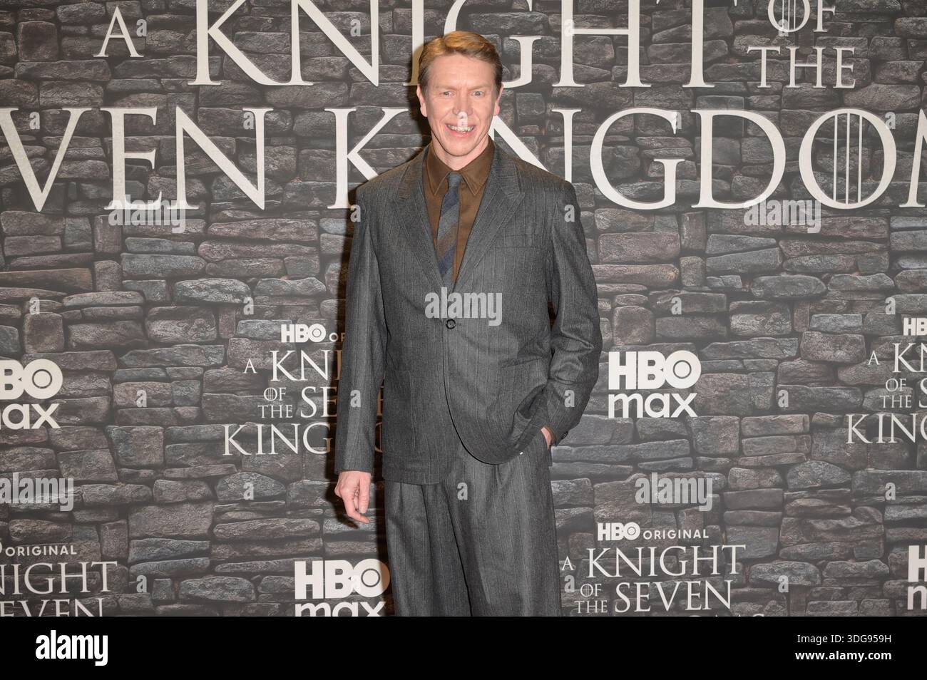 Sam Spruell attends the red carpet of HBOMax series A knight of the ...
