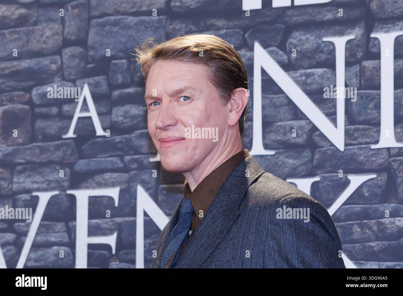 Sam Spruell attends the red carpet of the TV series A KNIGHT OF THE ...