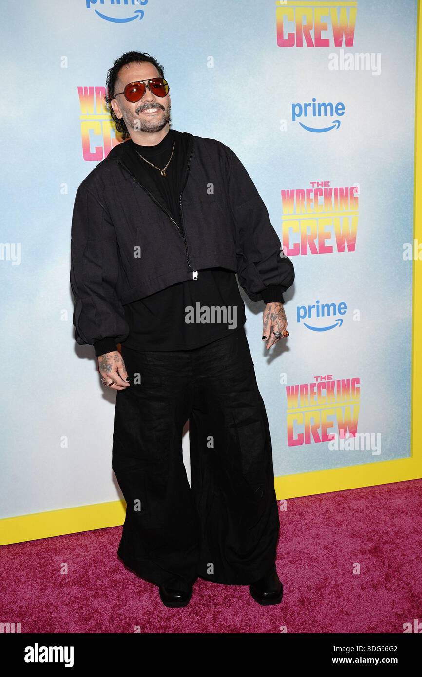 Angel Manuel Soto at arrivals for THE WRECKING CREW Premiere, Regal ...