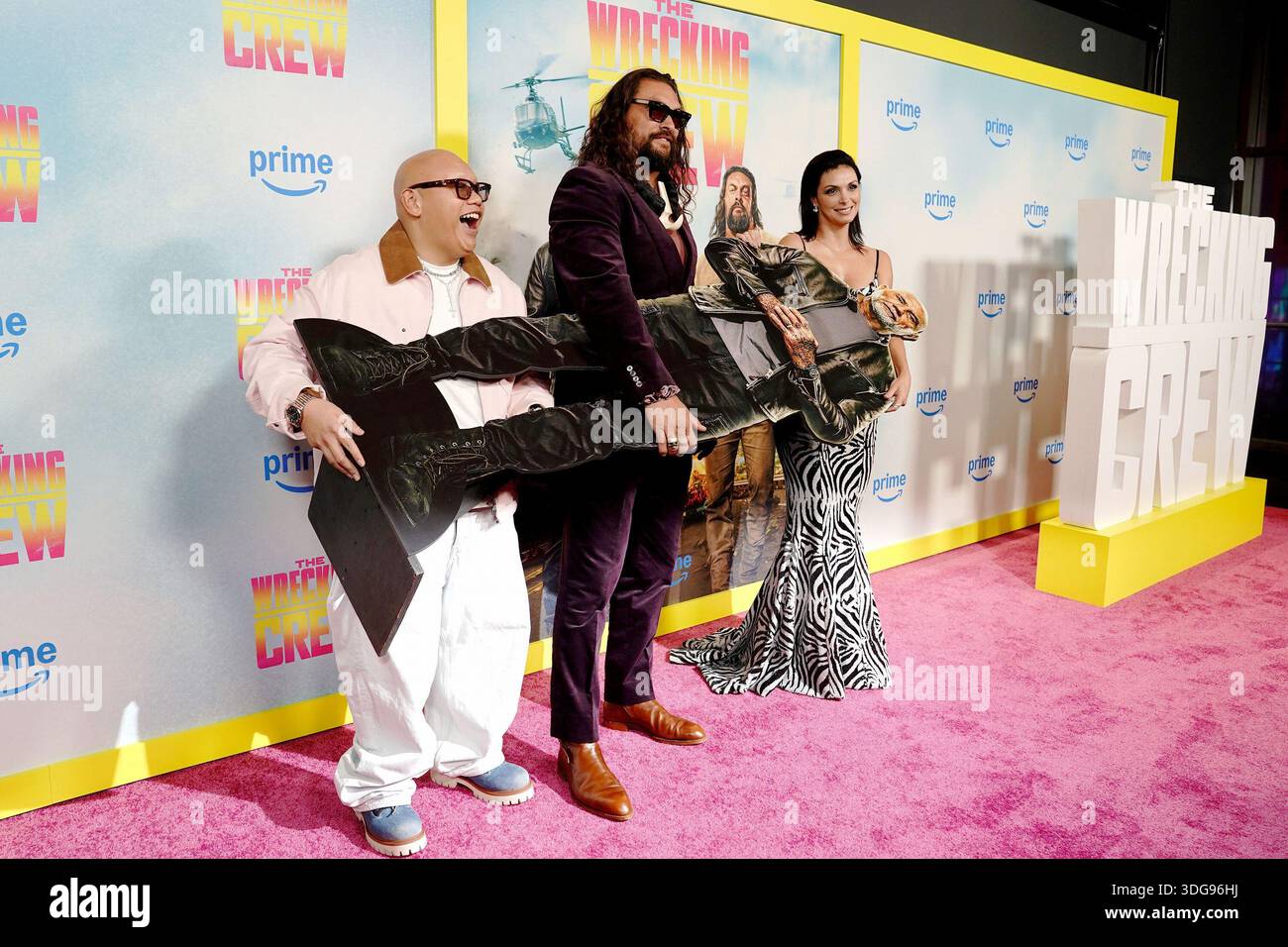 Ny. 15th Jan, 2026. Jacob Batalon, Jason Momoa, Morena Baccarin at ...