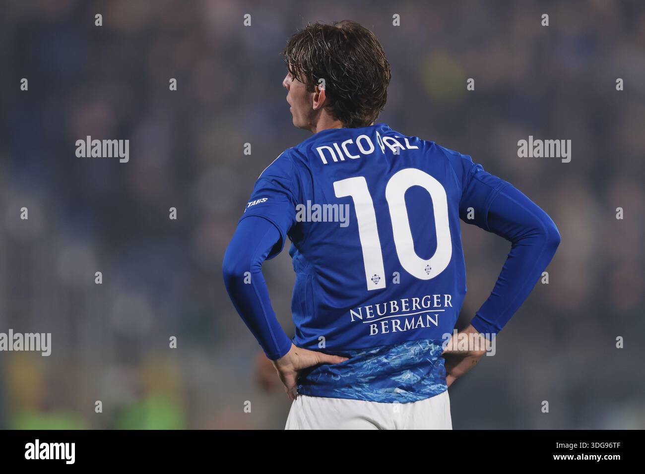 Como, Italy, 15th January 2026. Nico Paz of Como 1907 reacts during the ...