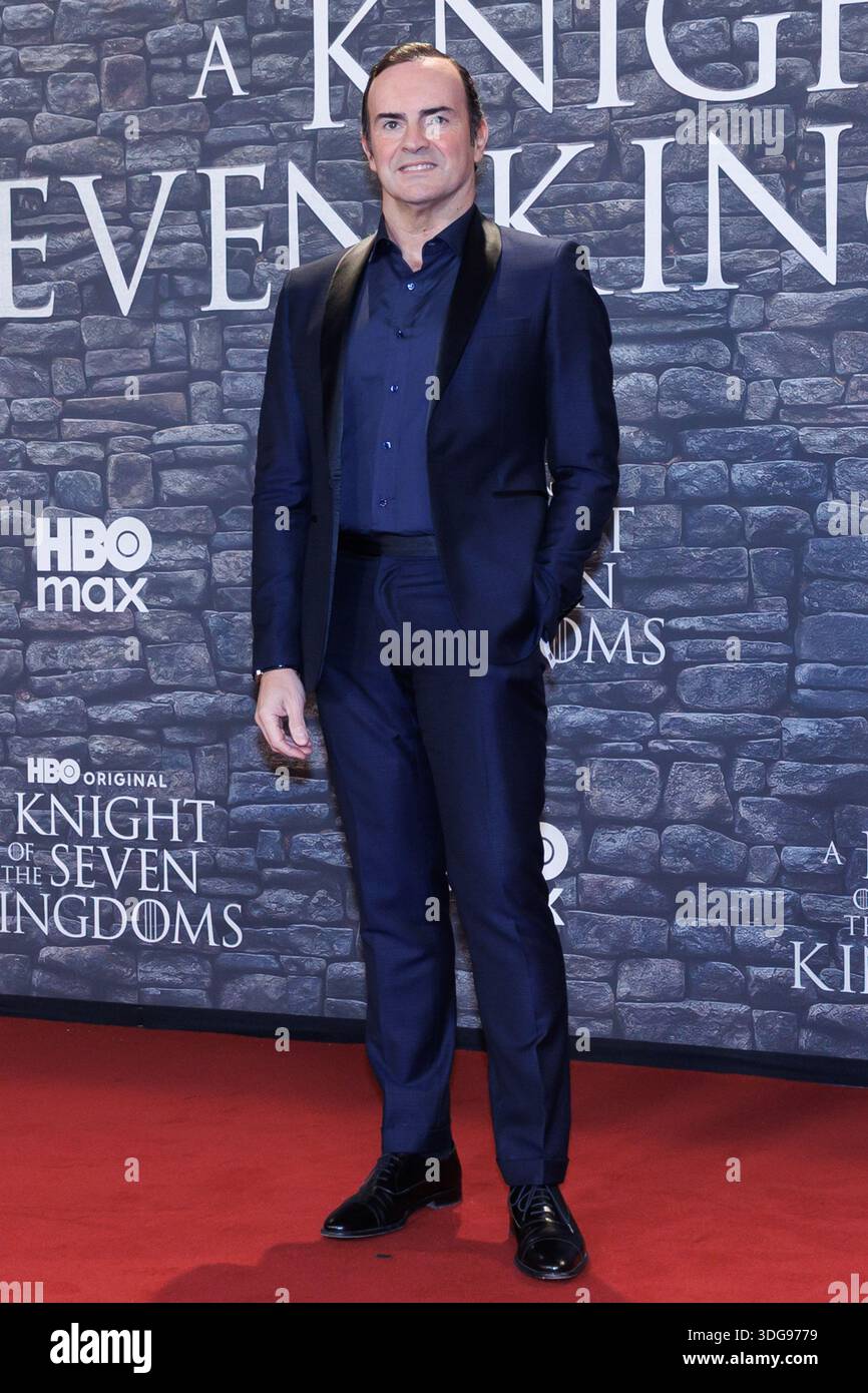 Alessandro Araimo attends the red carpet of the TV series A KNIGHT OF ...
