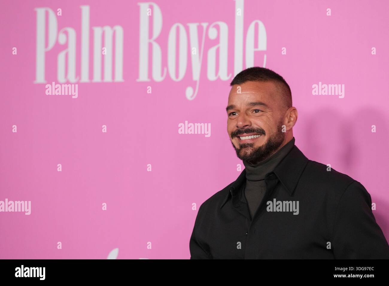 Ricky Martin arrives at the premiere of the second season of "Palm ...