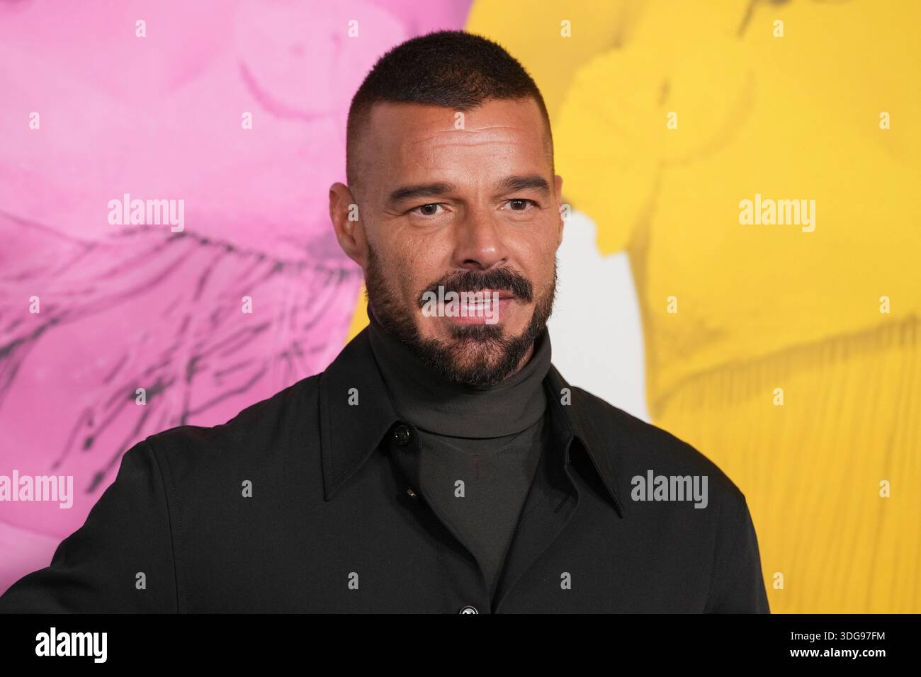 Ricky Martin arrives at the premiere of the second season of "Palm ...