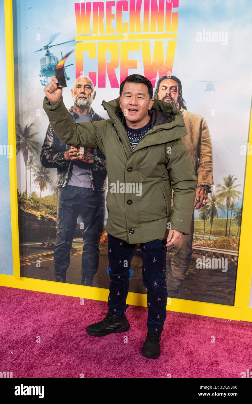 Ronny Chieng attends special screening of The Wrecking Crew at Regal ...