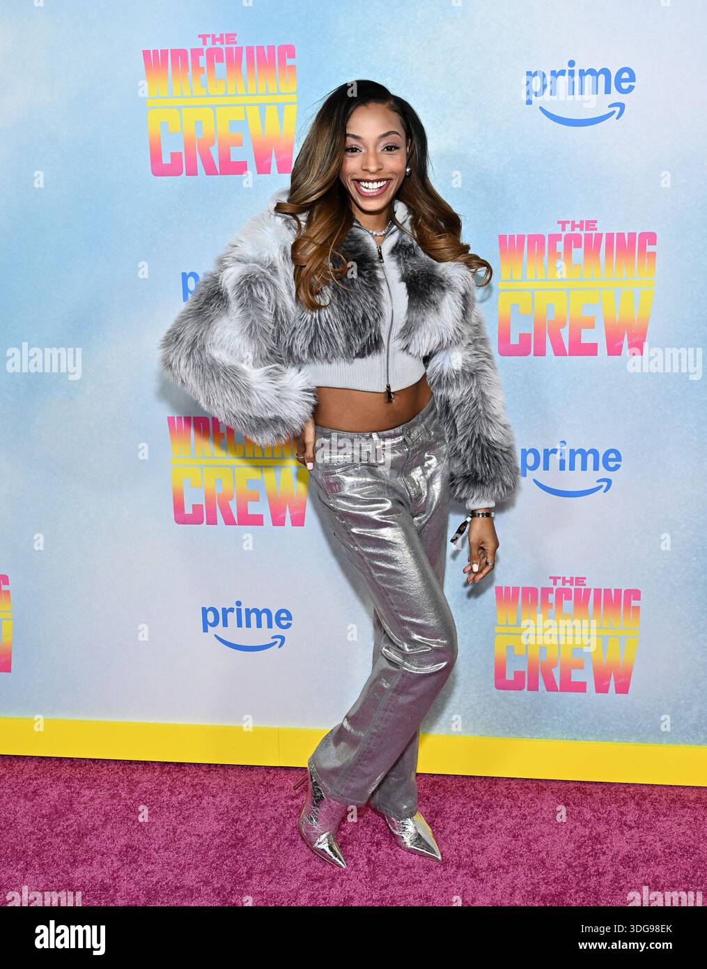 Jamila Mustafa attends the special screening of "The Wrecking Crew" at ...