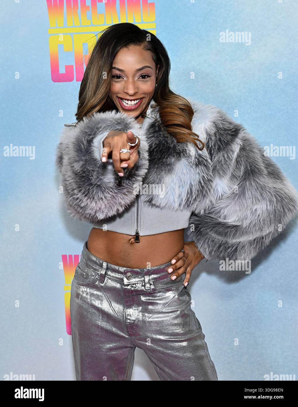 Jamila Mustafa attends the special screening of "The Wrecking Crew" at ...