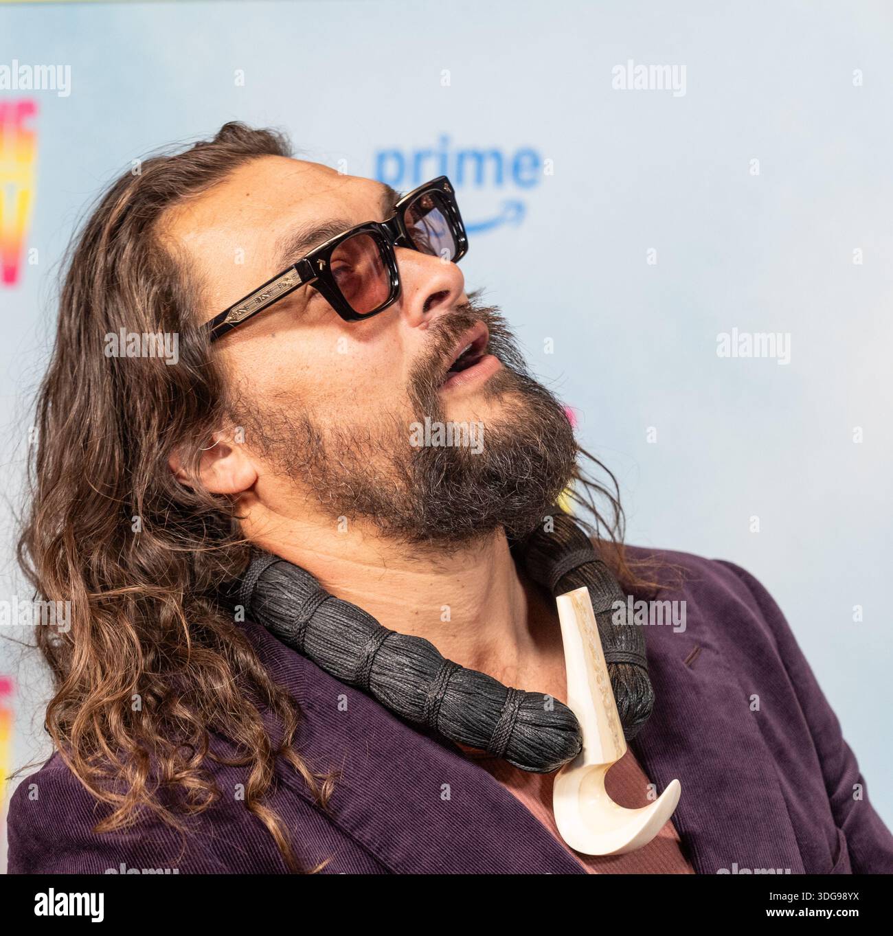 Jason Momoa attends special screening of The Wrecking Crew at Regal ...