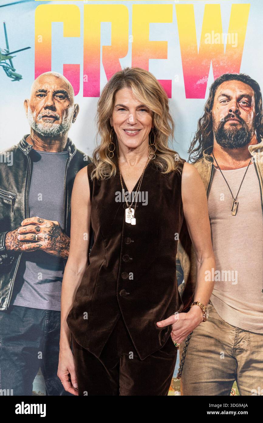 Lynn Harris attends special screening of The Wrecking Crew at Regal ...