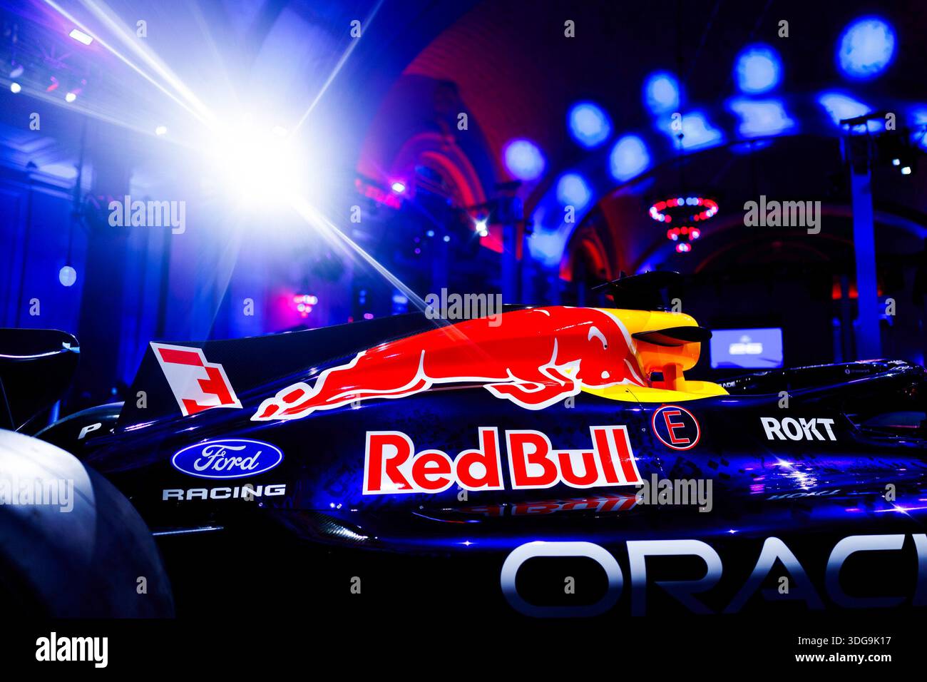 Handout photo provided by Red Bull Content Pool of 3D renders of the ...